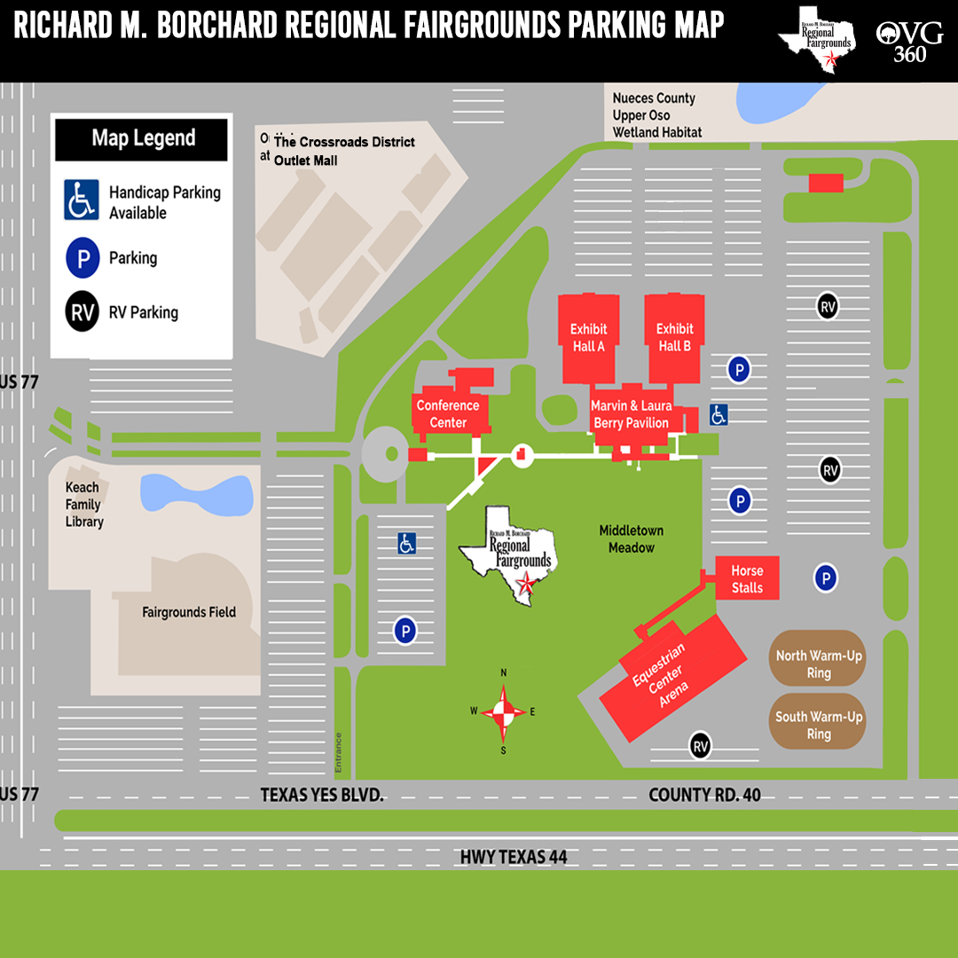 Directions and Parking | RMB Fairgrounds